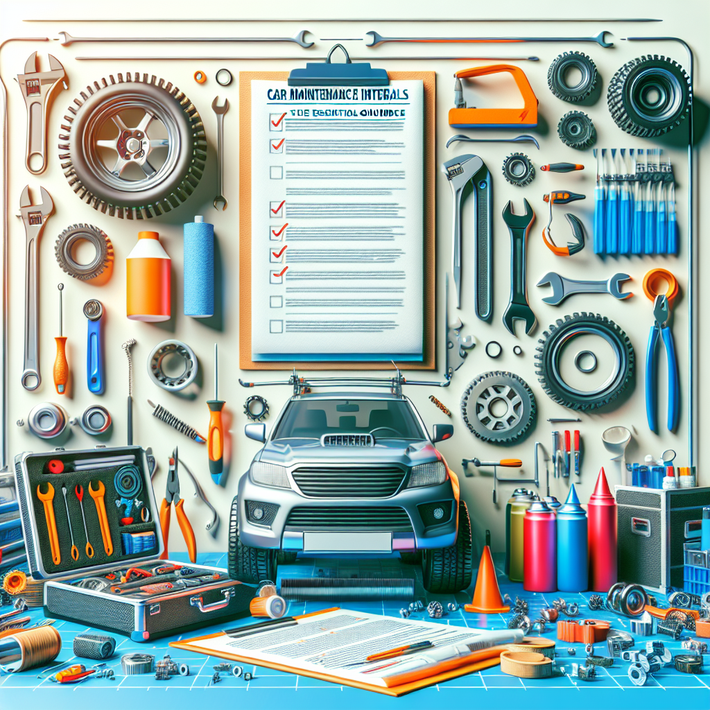 Car Maintenance Intervals: The Essential Guide