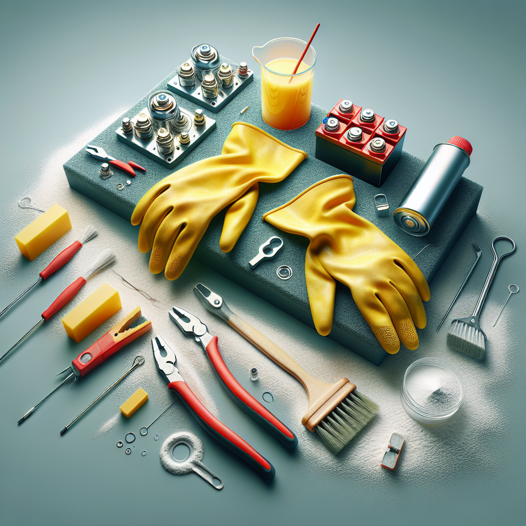 How To Clean Battery Terminals Safely
